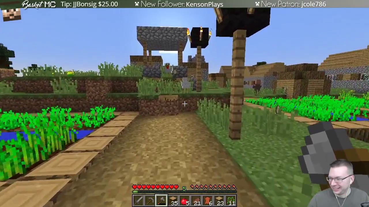 Minecraft - Family Friendly Beam Streamer UHC | Gameplay | BasketMC